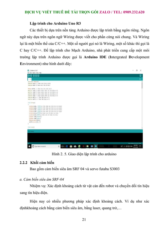 ĐỒ ÁN - ROBOT HÚT BỤI SỬ DỤNG ARDUINO.docx