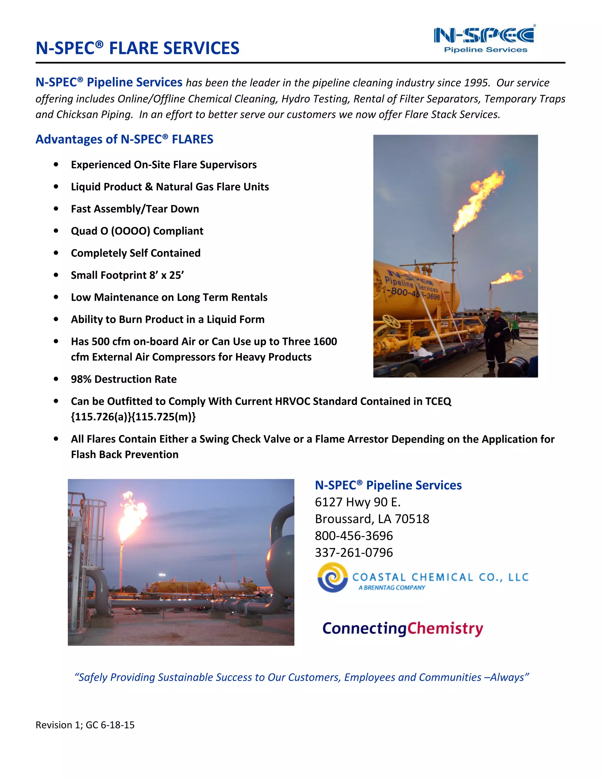 N spec flare services | PDF