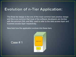 N-tier Application Developement | PPTX