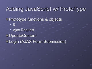 N tier web applications | PPT
