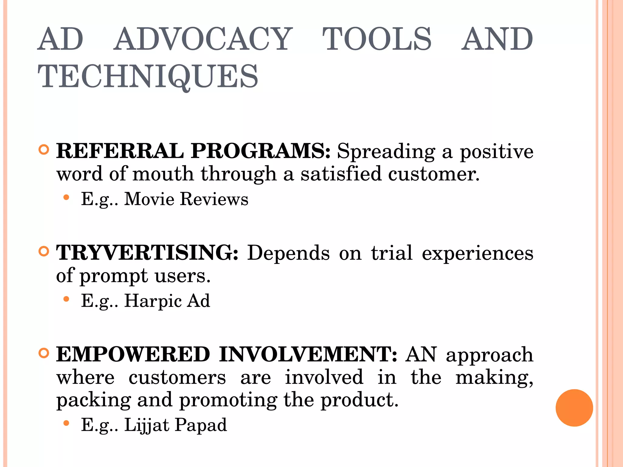 N.V. Advocacy Advertising | PPT