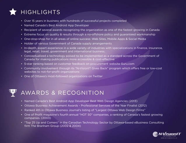 An Intro to N-VisionIT Interactive | PPT