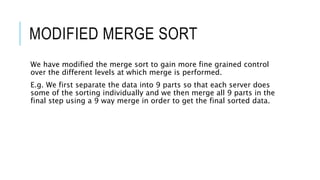 N way merge sort | PPT