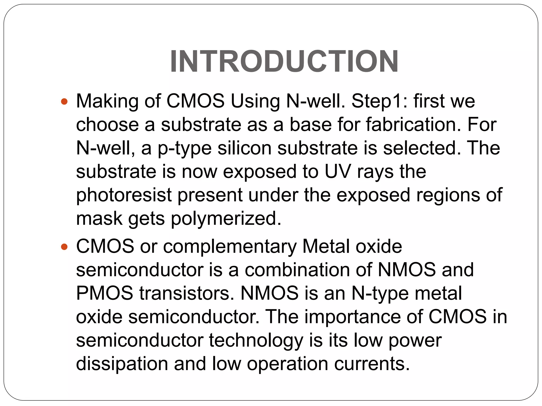 N well process | PPTX