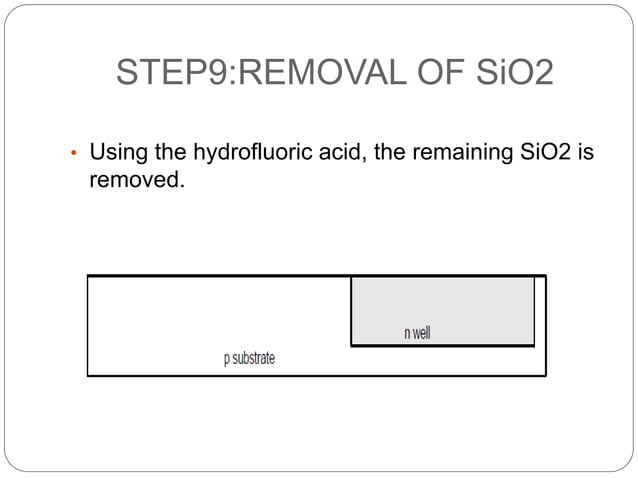 N well process | PPTX | Chemistry | Science