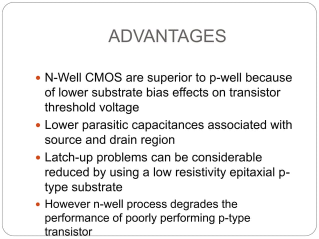 N well process | PPTX | Chemistry | Science