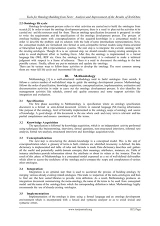 Tools for Ontology Building from Texts: Analysis and Improvement of the Results of Text2Onto | PDF