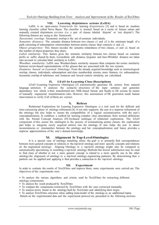 Tools for Ontology Building from Texts: Analysis and Improvement of the Results of Text2Onto | PDF