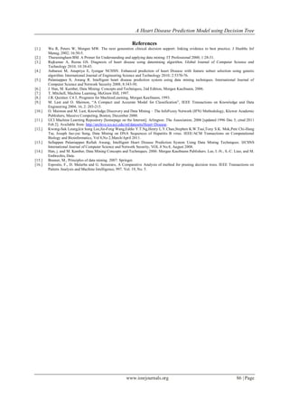 A Heart Disease Prediction Model using Decision Tree | PDF