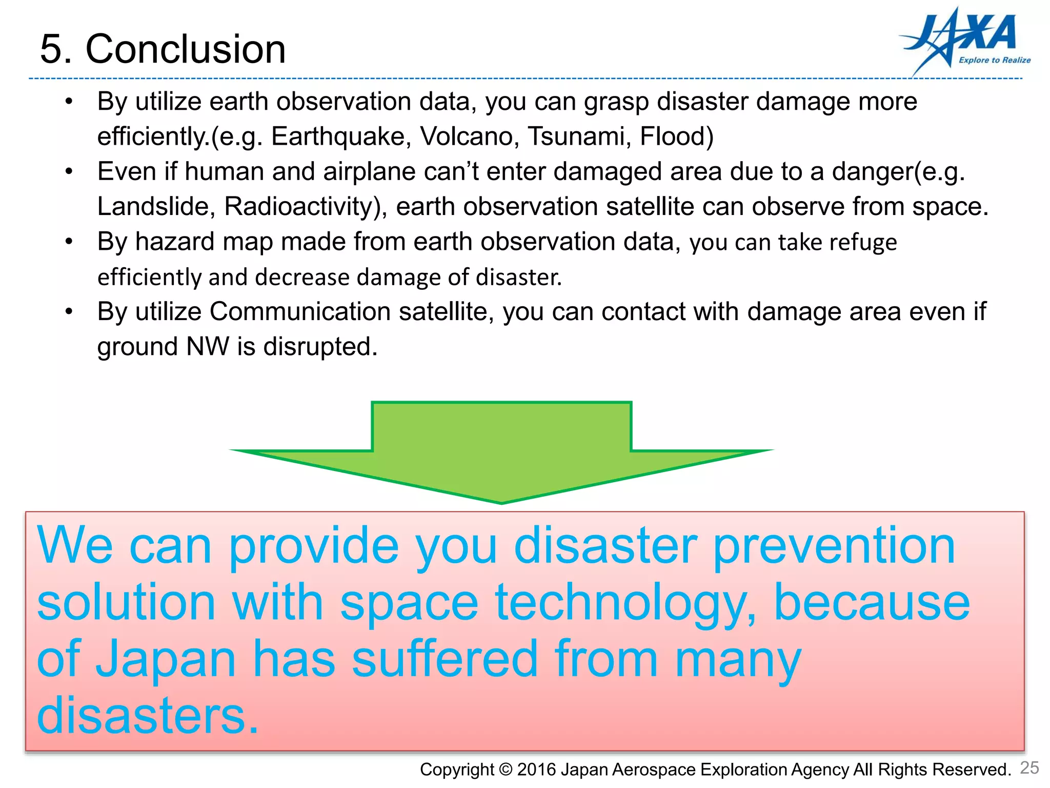 space technology for disaster management | PPTX