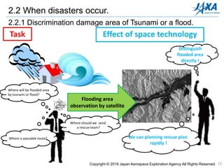 space technology for disaster management | PPTX