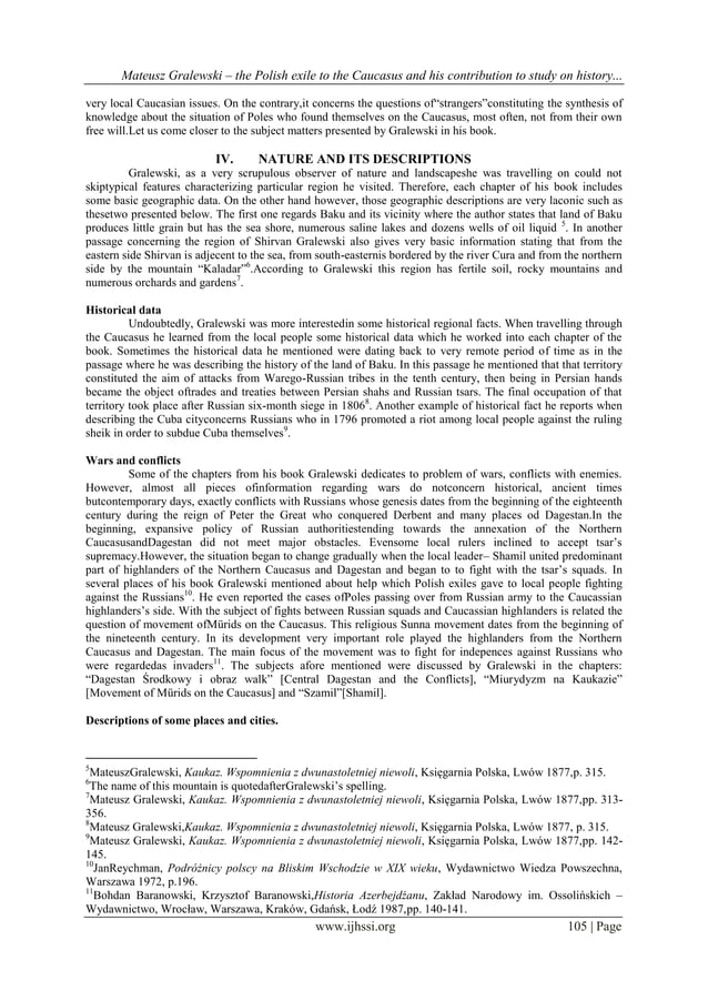 Mateusz Gralewski– the Polish exile to the Caucasus and his ...