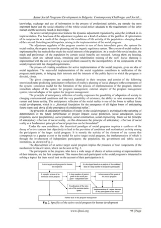 Active Social Programs Development in Bulgaria: Contemporary Challenges and Social Management ...