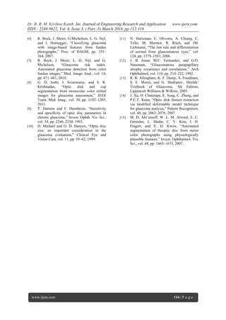 Glaucoma Screening Test By Segmentation of Optical Disc& Cup ...