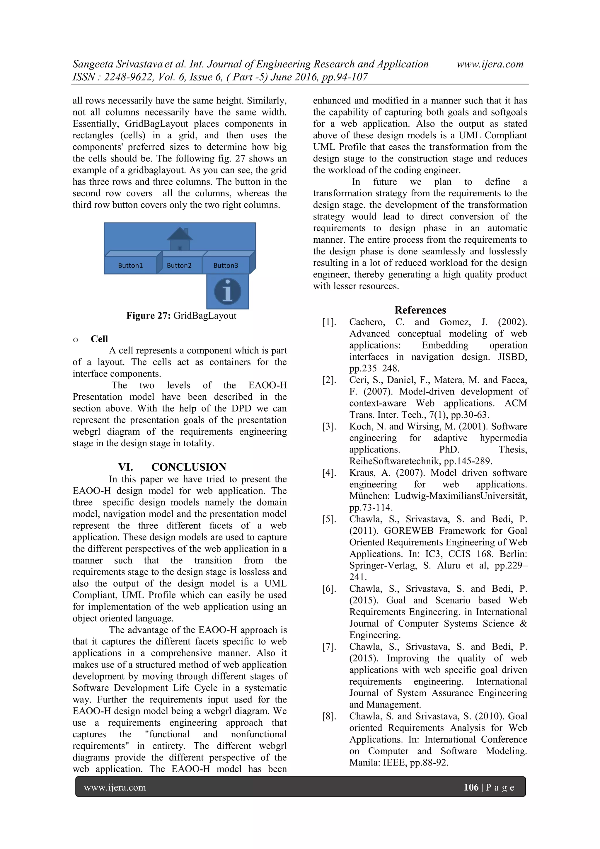The EAOO-H Design Model for Transformation of WebGRL based Web Applications | PDF | Web Design ...