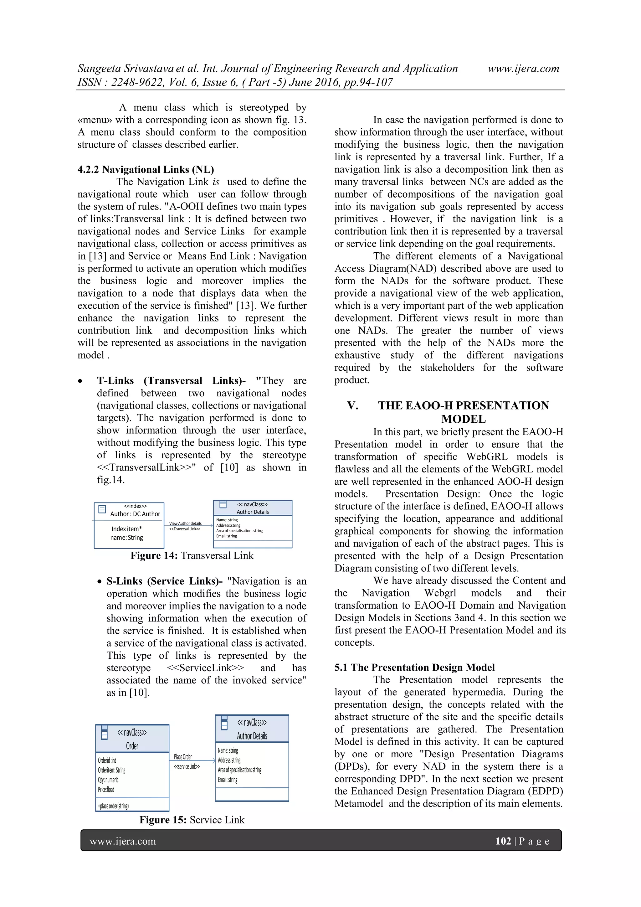 The EAOO-H Design Model for Transformation of WebGRL based Web Applications | PDF | Web Design ...