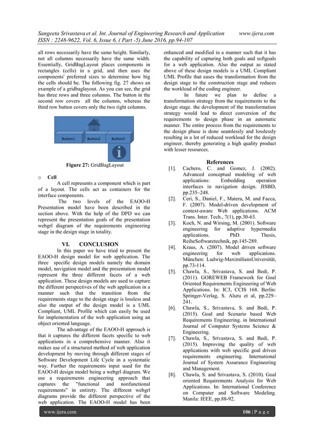 The EAOO-H Design Model for Transformation of WebGRL based Web Applications | PDF | Web Design ...