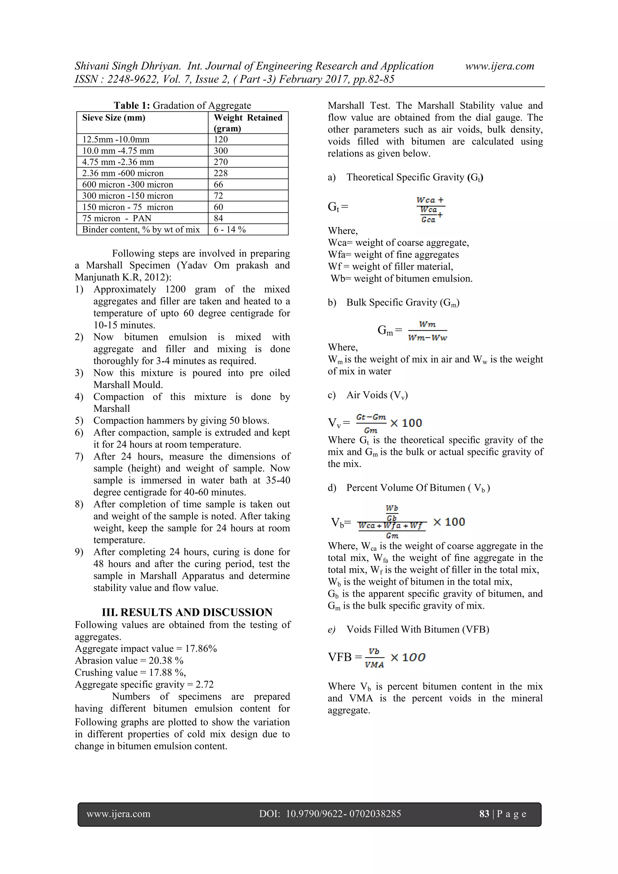 Use of Bitumen Emulsion for Flexible Road Construction | PDF