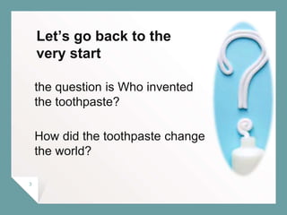 toothpaste - dental school seminar | PPTX