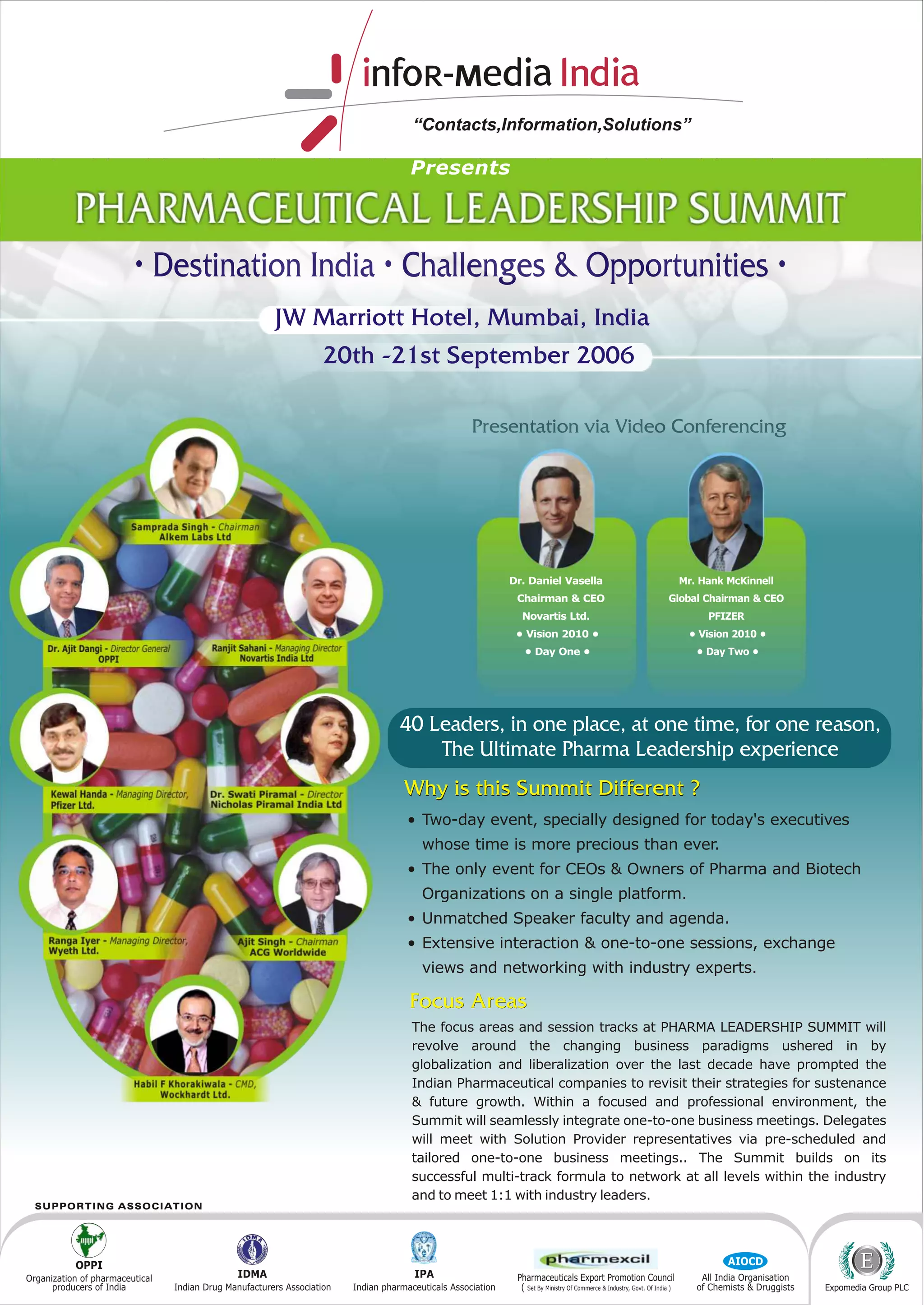 1st annual pharmaceutical leadership summit | PDF