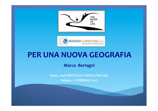 PER UNA NUOVA GEOGRAFIA di Marco Bertagni | PDF | Geography | Science