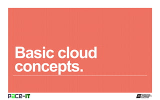 PACE-IT: Basic Cloud Concepts - N10 006 | PPTX