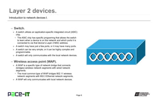 PACE-IT: Introduction_to Network Devices (part 1) - N10 006 | PPTX ...