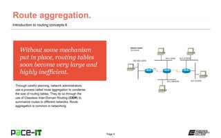 PACE-IT: Introduction_to Routing Concepts (part 2) - N10 006 | PPT