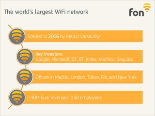 FON - NOAH13 London | PPT