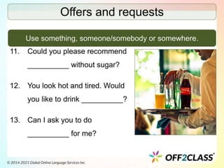 Somebody, Something – Free ESL Lesson Plan | PPT