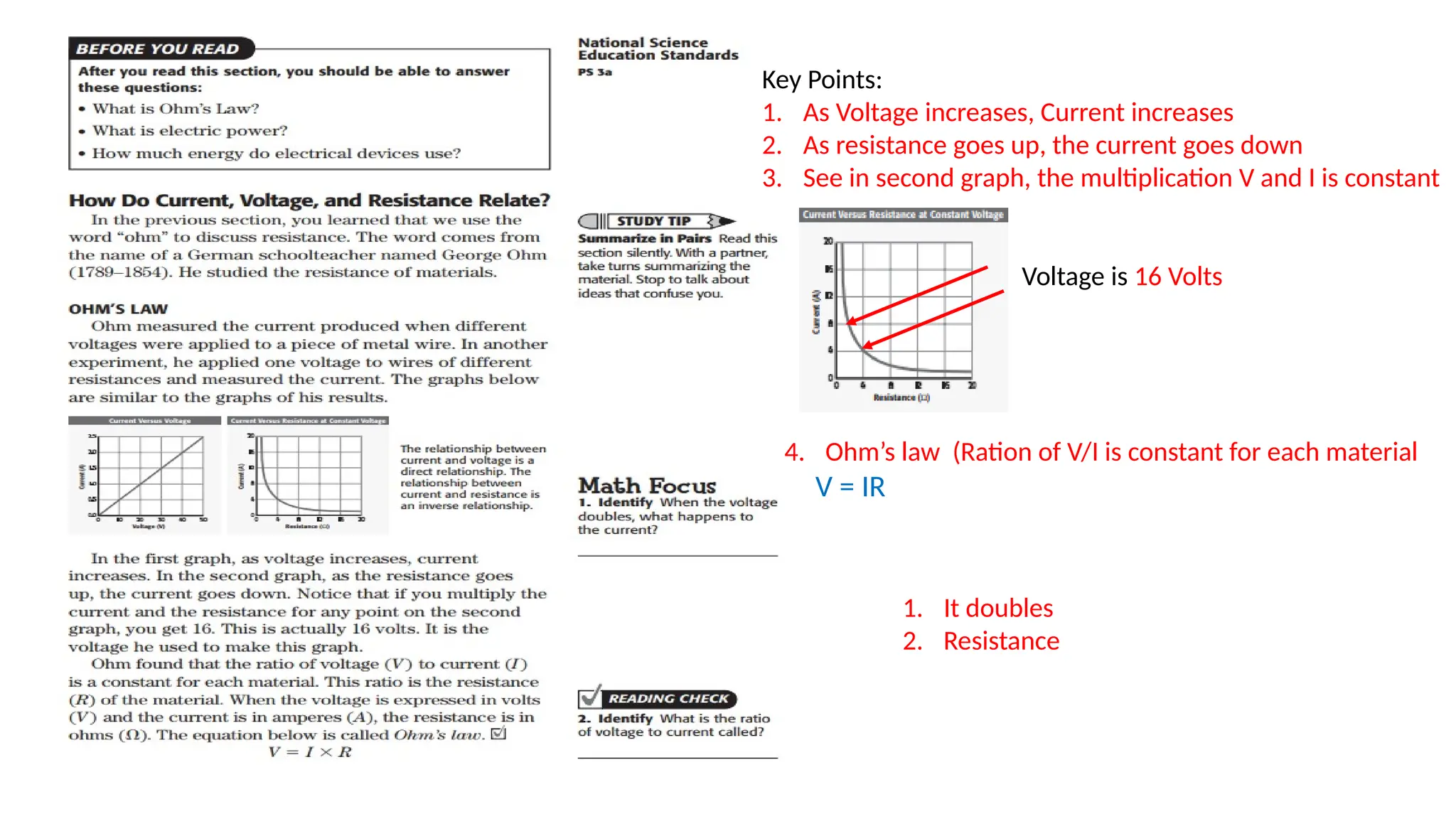 Resistance, Voltage, Current, Fundamental | PPTX