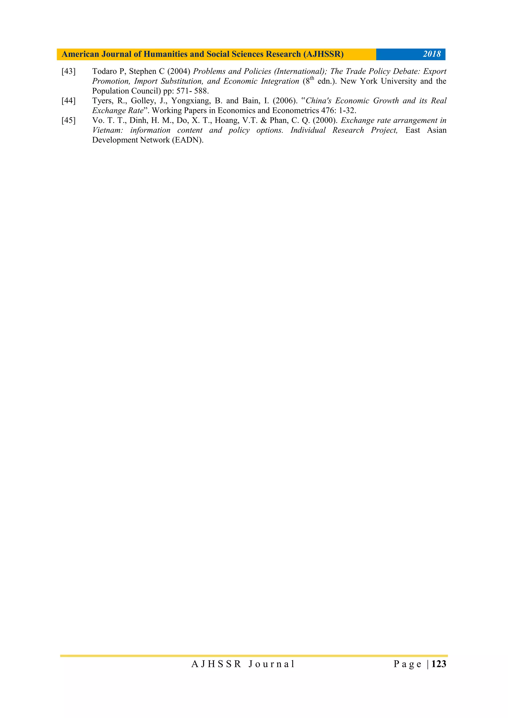 Exchange Rate Deregulation and Nigeria’s Industrial Output (1970-2015) | PDF