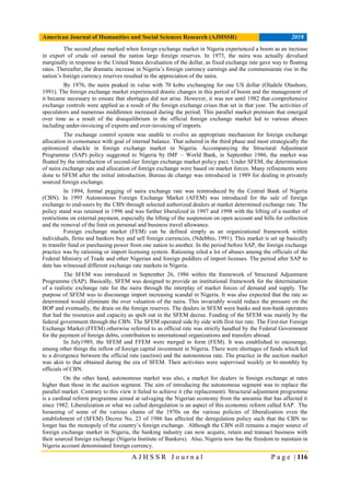 Exchange Rate Deregulation and Nigeria’s Industrial Output (1970-2015) | PDF