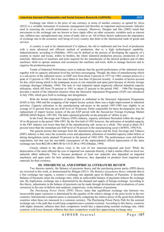 Exchange Rate Deregulation and Nigeria’s Industrial Output (1970-2015) | PDF