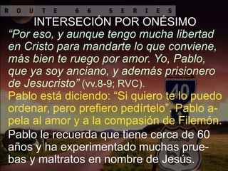 Estudio Panorámico de la Biblia: Filemon | PPTX