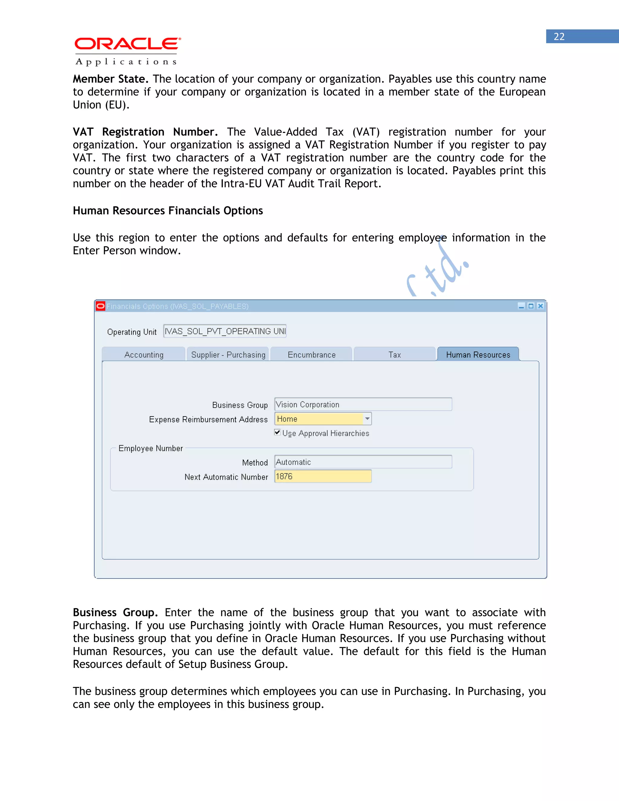Oracle Payables R12 ivas | PDF