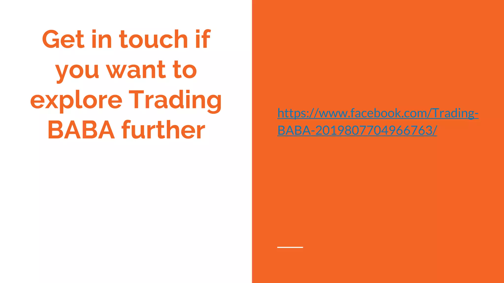 Introducing trading baba | PPTX | Business and Finance