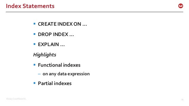Introducing N1QL: New SQL Based Query Language for JSON
