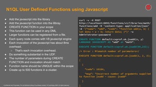 N1QL New Features in couchbase 7.0 | PPT