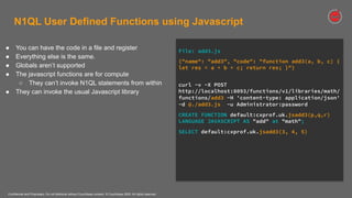 N1QL New Features in couchbase 7.0 | PPT