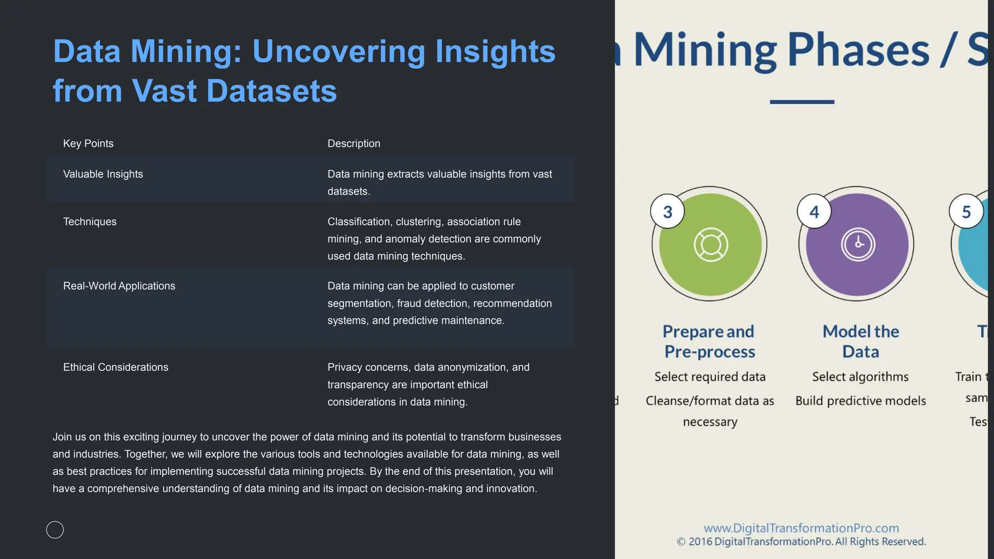 data minig for eng with all topics and history | PPTX | Databases ...