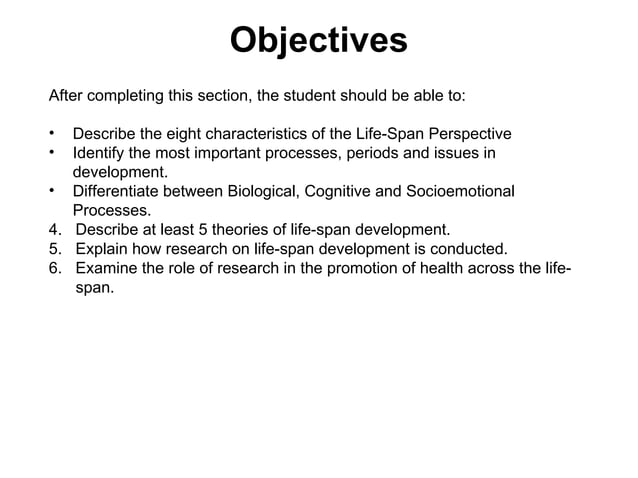 N2010 life span perspective ppt 20120 | PPT | Parenting | Family and ...