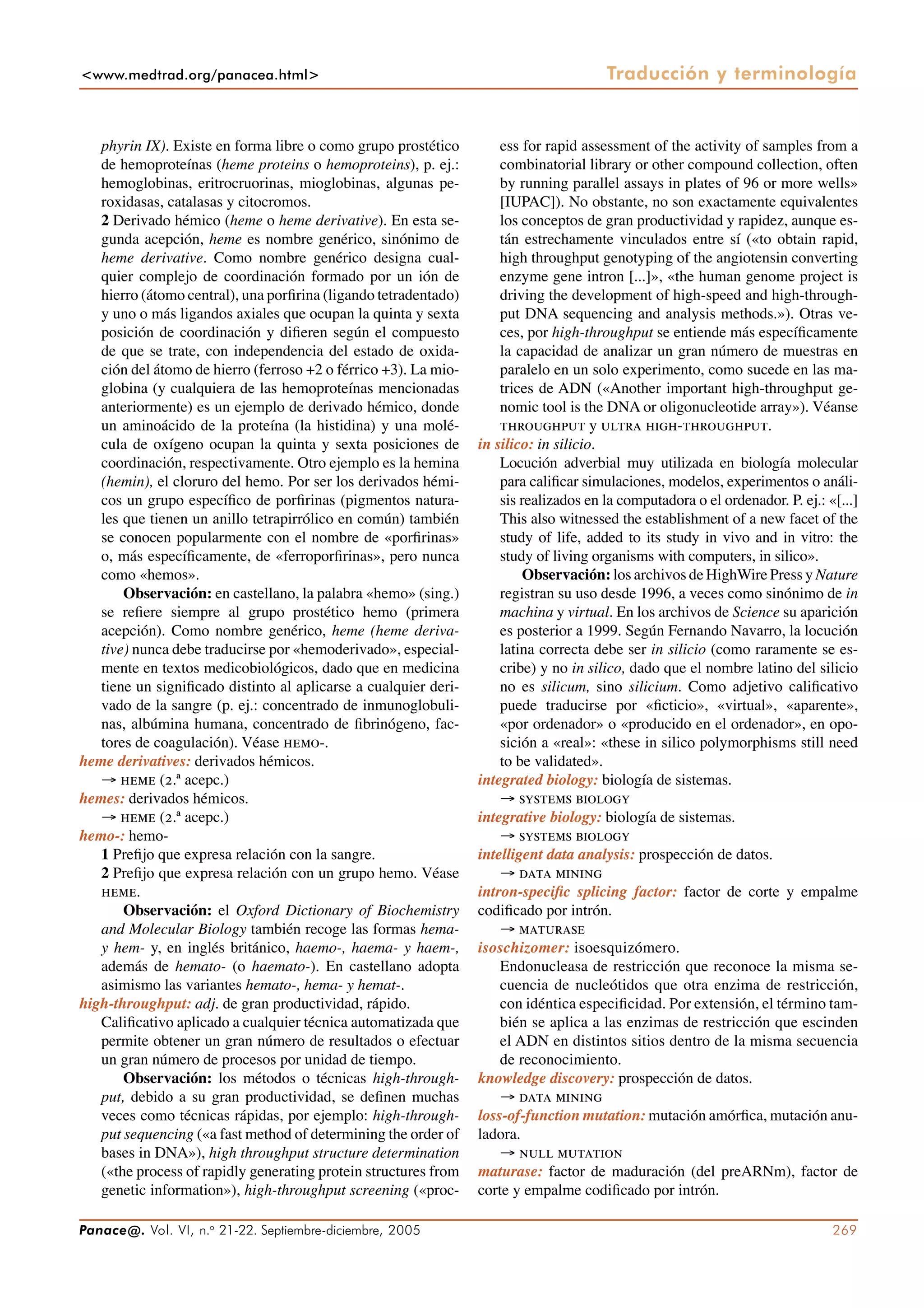 Diccionario inglés español de bioquímica y biología | PDF