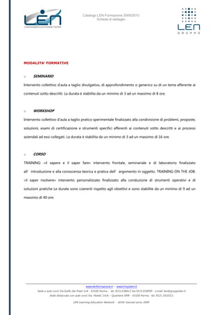 Cisco ip telephony - Scheda corso LEN | PDF | Computing | Technology & Computing