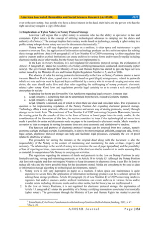 Obligations and Implications of Cyber Notary Protocol Storage | PDF