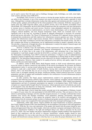 KALAHI-CIDSS PROGRAM: VIEWS OF THEBENEFICIARIES IN RTR, AGUSAN DEL ...