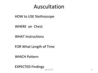 N 295 lecture 7 respiratory student copy | PPT