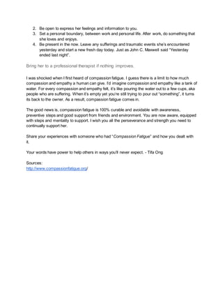 The dark side of compassion (and how you can help) | PDF