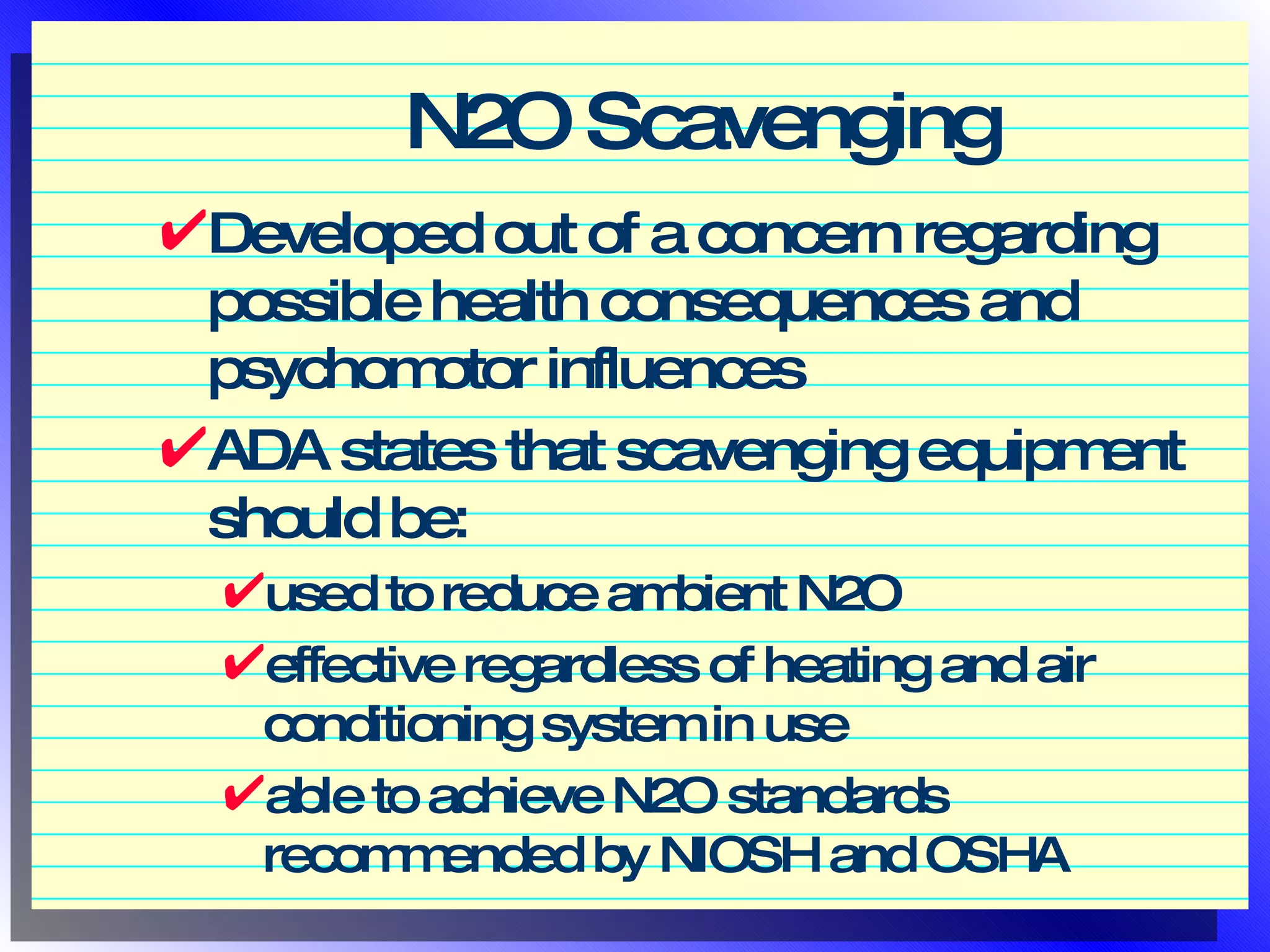 Nitrous Oxide Sedation in Pediatric Dentistry | PPT
