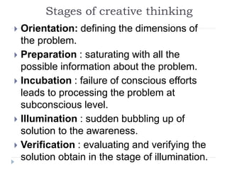 [Behav. sci]thinking by SIMS Lahore | PPT